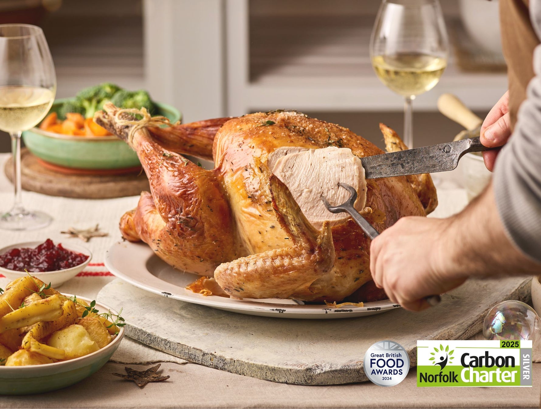 Free-Range & Outdoor Reared Turkey - Morton's Family Farm in Norwich ...